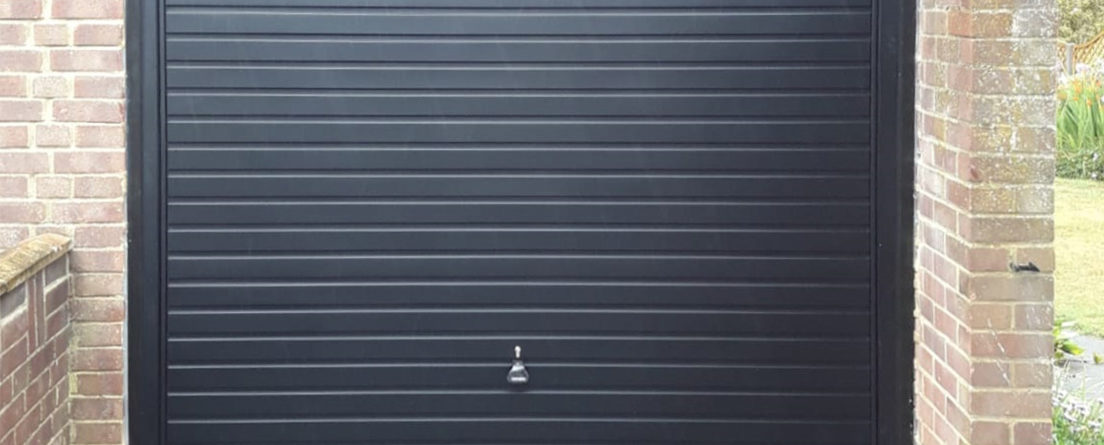 Garador Horizon Steel Up & Over Garage Door Finished in Black